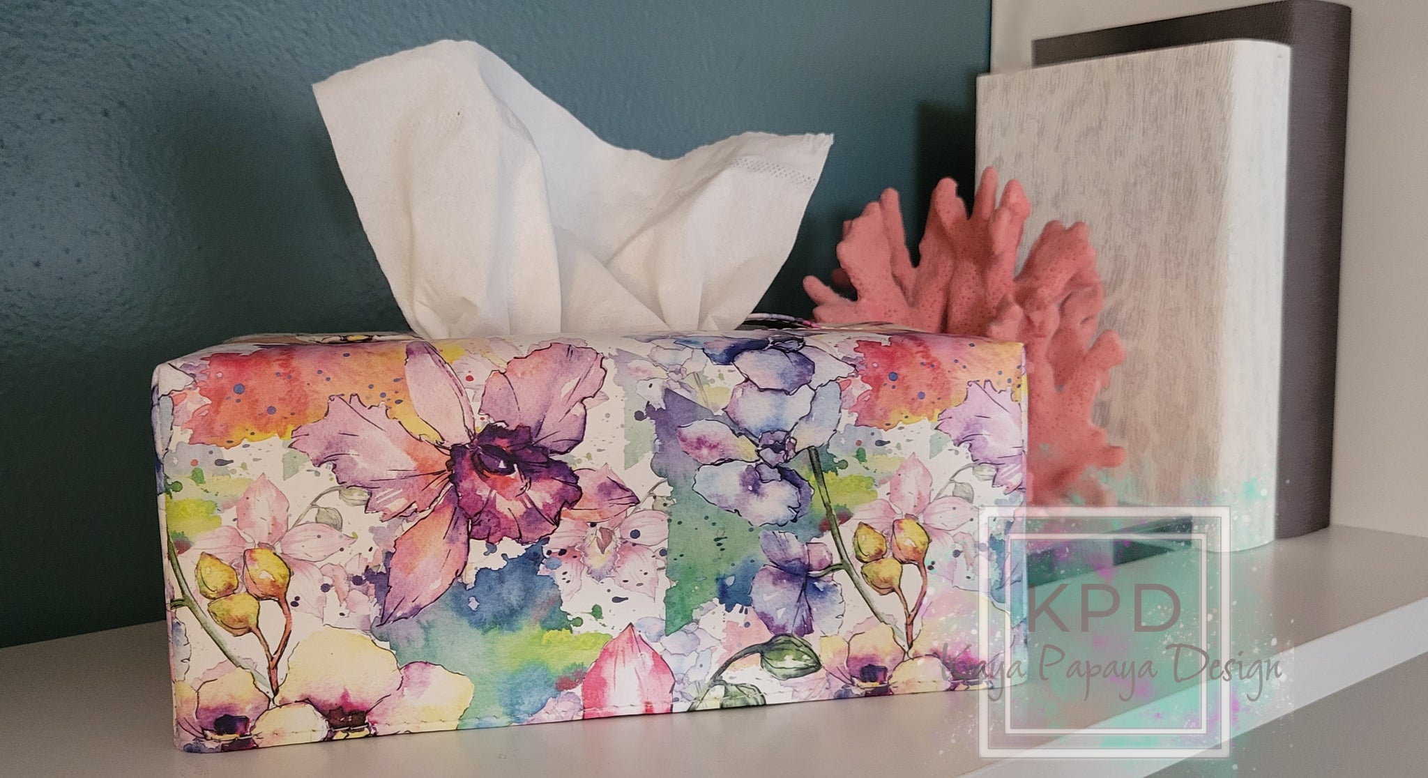 The Elegant Tissue Box Cover Digital Pattern – Kaya Papaya Design