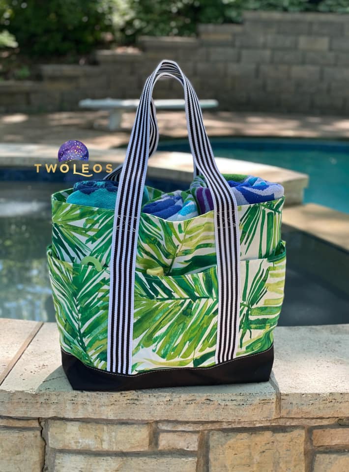 The Sunset Beach Tote Digital Pattern – Kaya Papaya Design