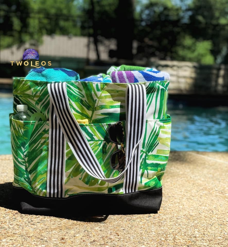 The Sunset Beach Tote Digital Pattern – Kaya Papaya Design