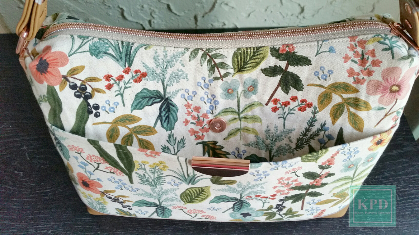 The Claire Shoulder Bag Digital Pattern – Kaya Papaya Design